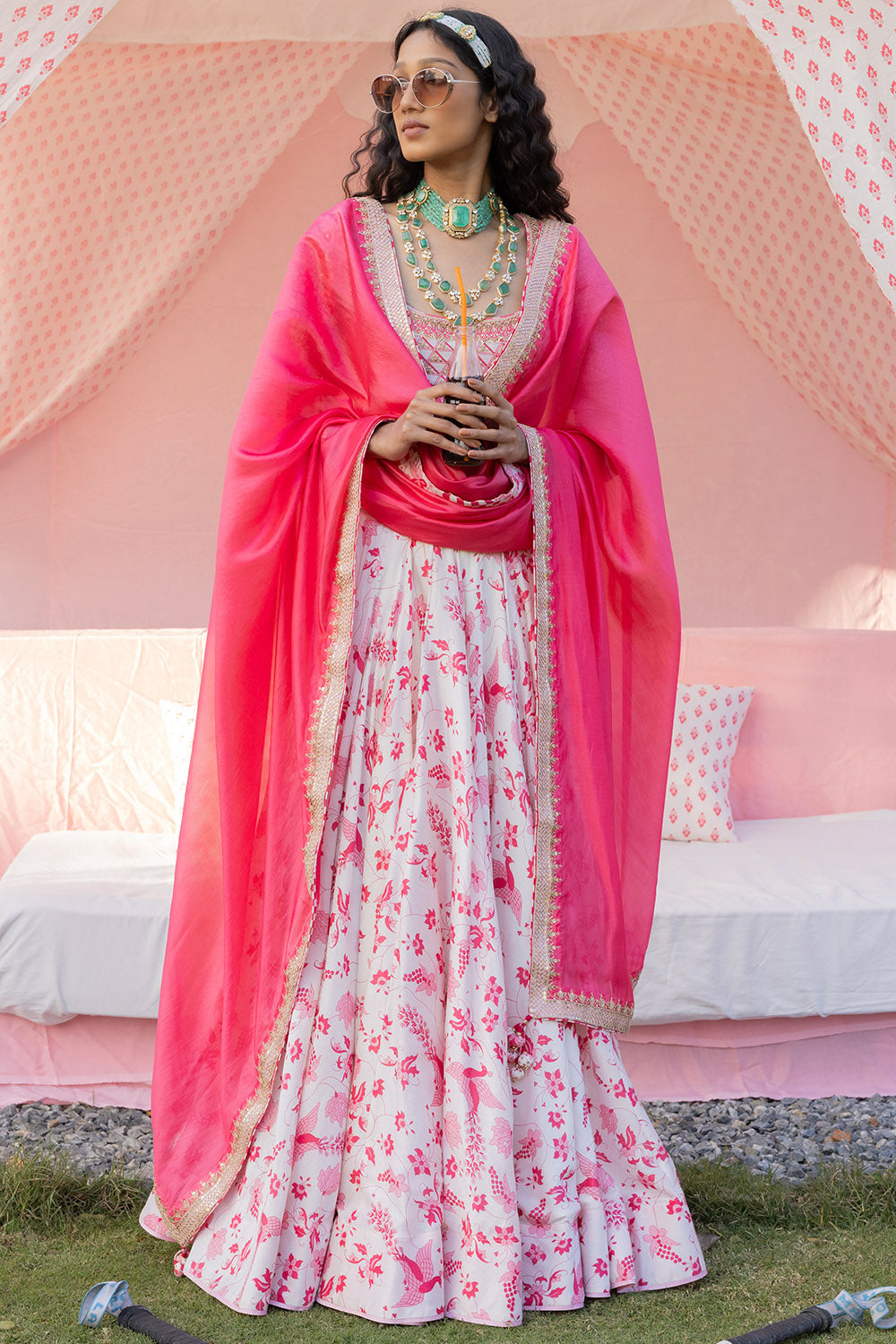 Punit Balana | Pink Classic Lehenga Set – LIVEtheCOLLECTIVE